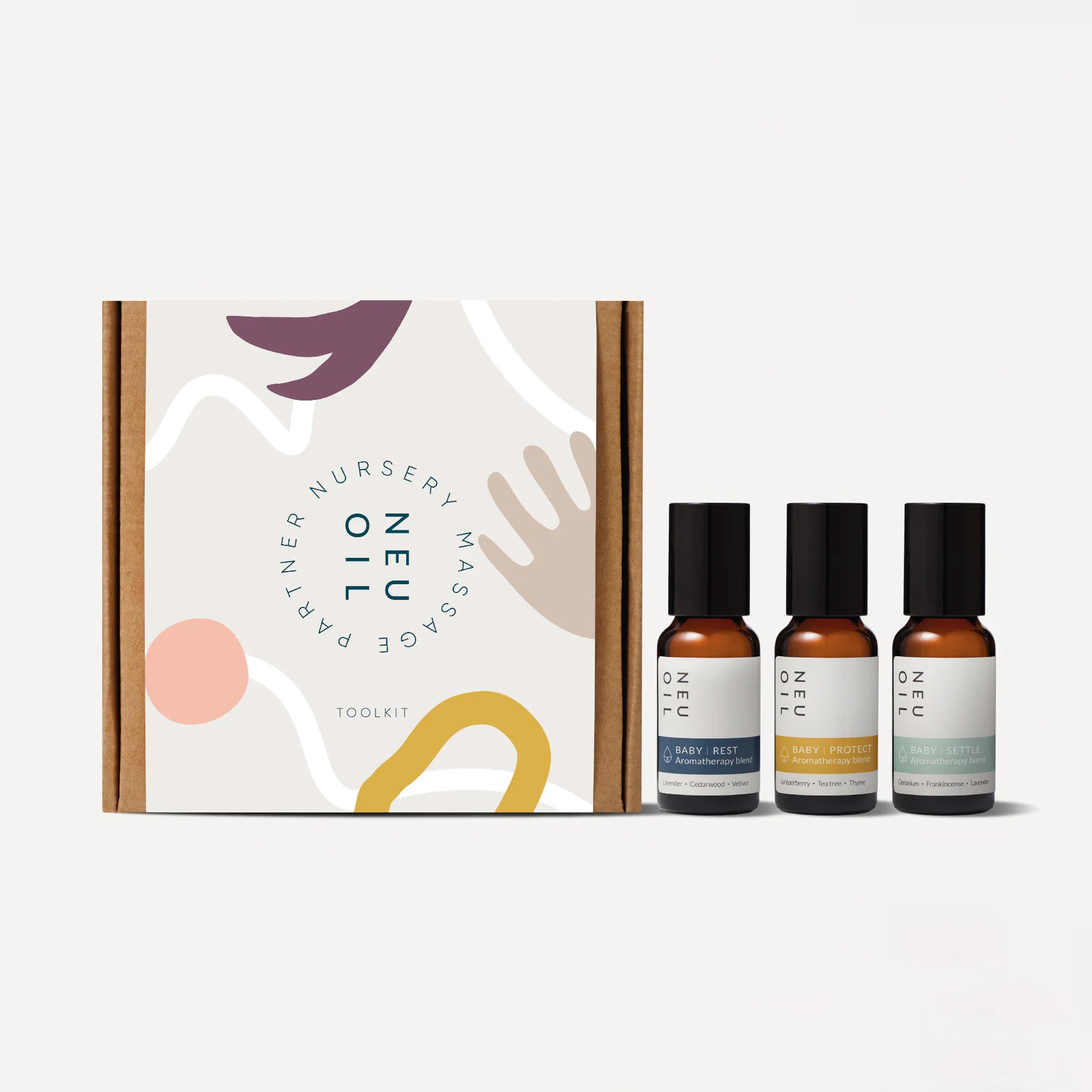NURSERY MASSAGE KIT - LARGE – Neu Oil